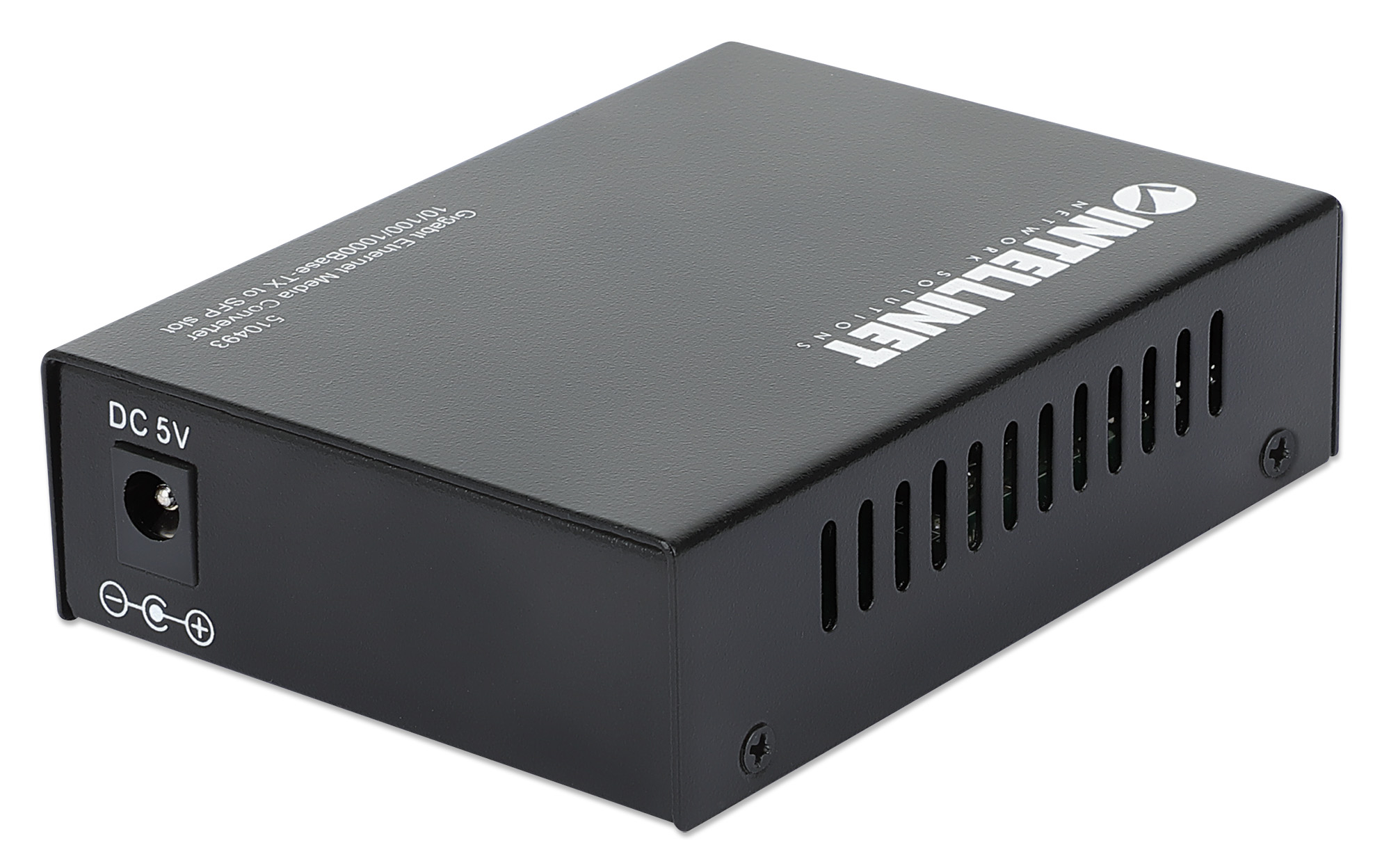 Intellinet Gigabit Ethernet to SFP Media Converter (510493)