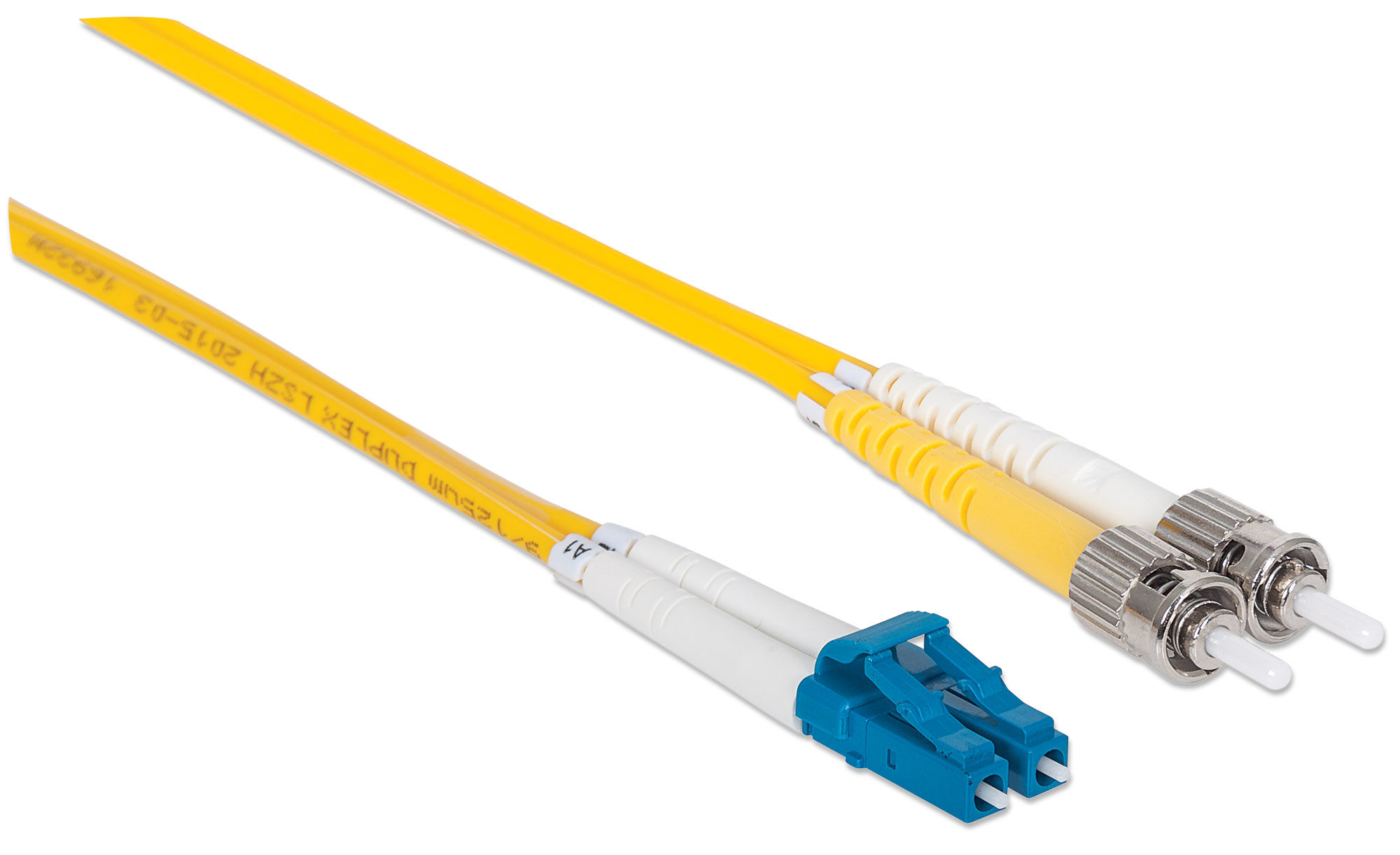 Intellinet Fiber Optic Patch Cable, Duplex, Single-Mode (516952)