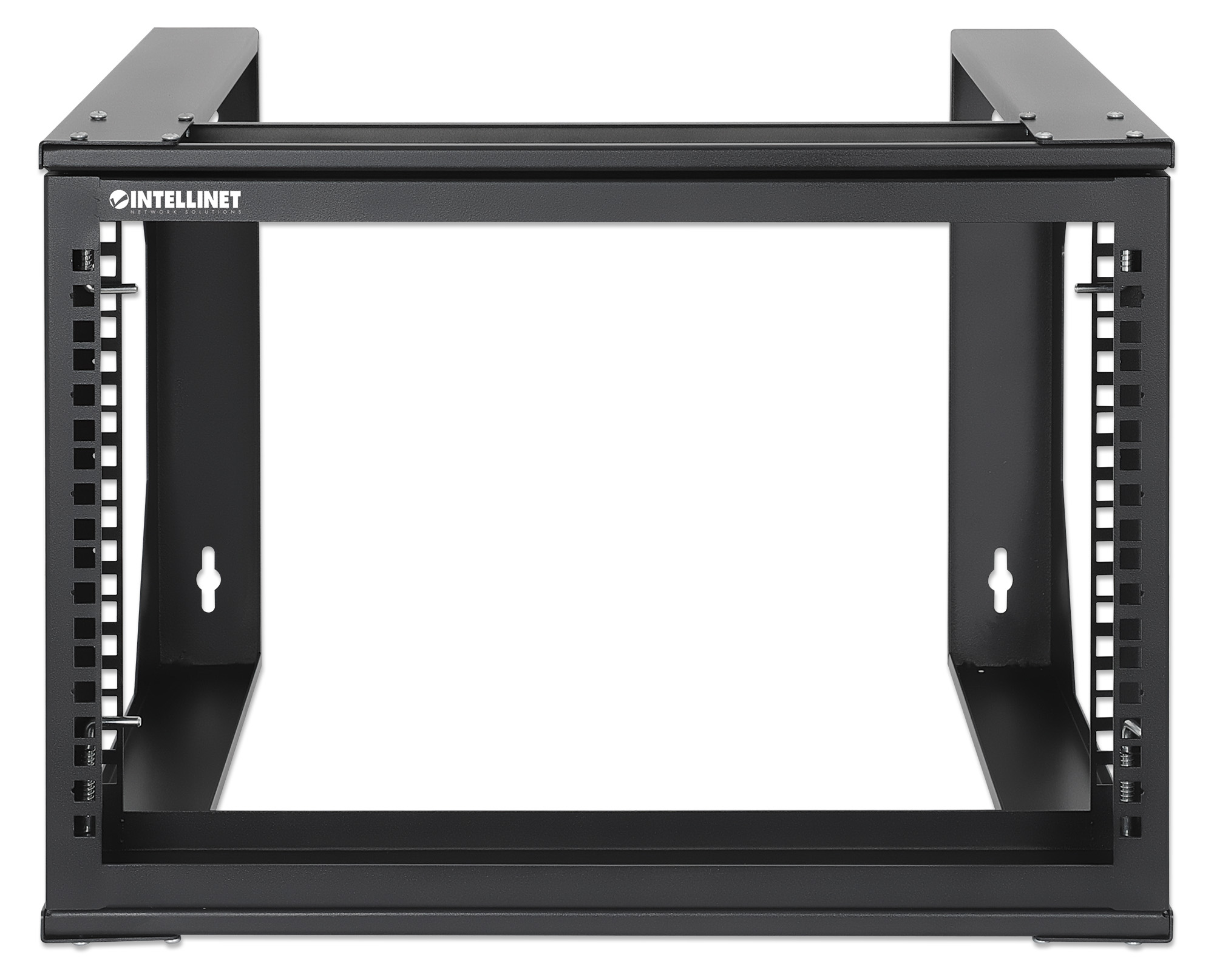 Intellinet 19" Wall Mount 2-Post Open Frame Network Rack, 6U (716178)