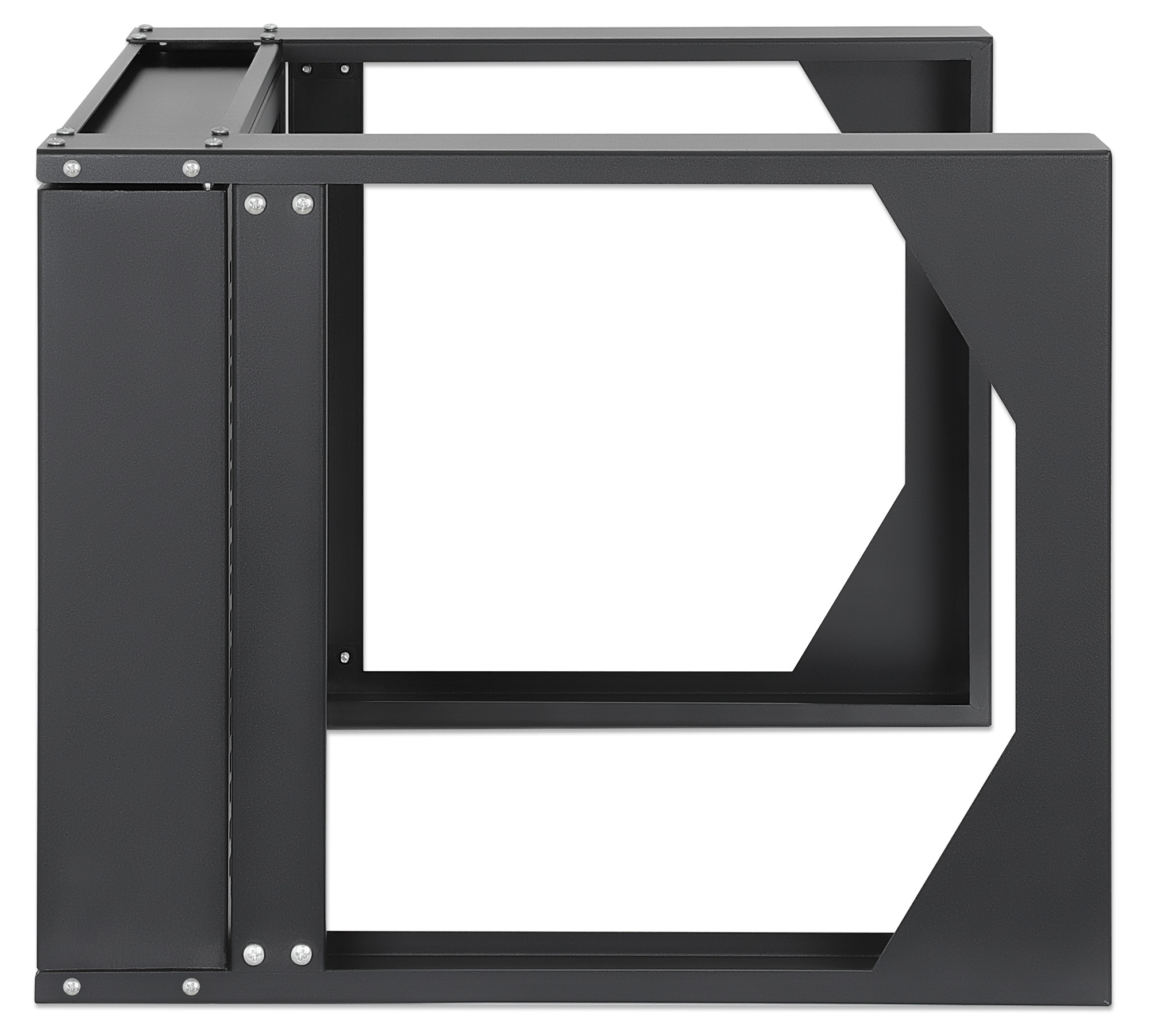 Intellinet 19" Wall Mount 2-Post Open Frame Network Rack, 6U (716178)