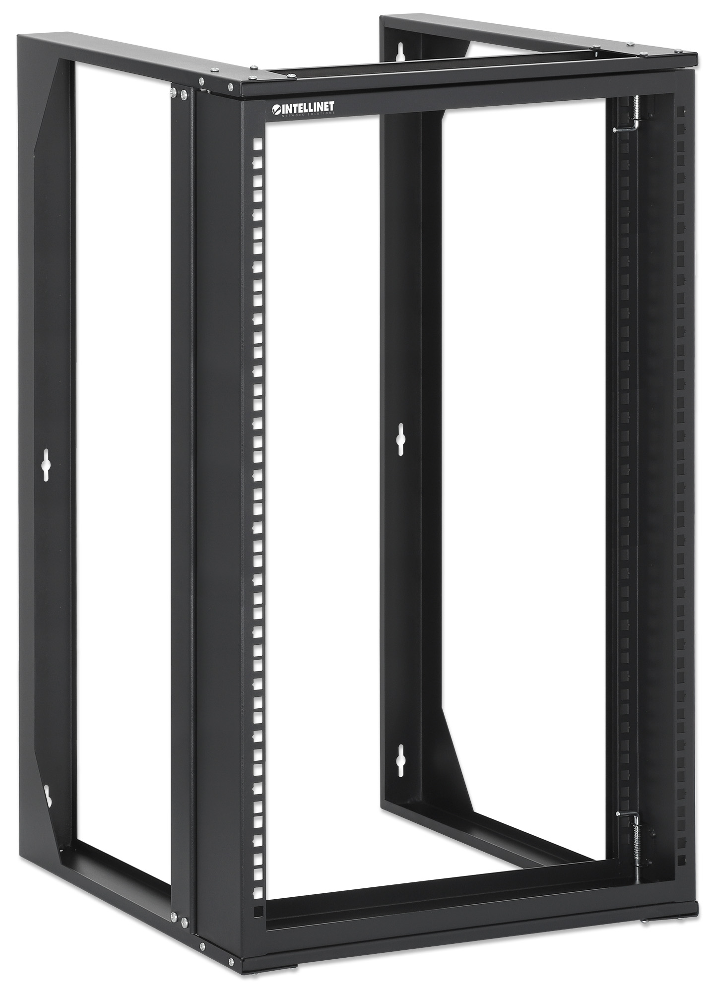 Intellinet 19" Wall Mount 2-Post Open Frame Network Rack, 15U (716208)