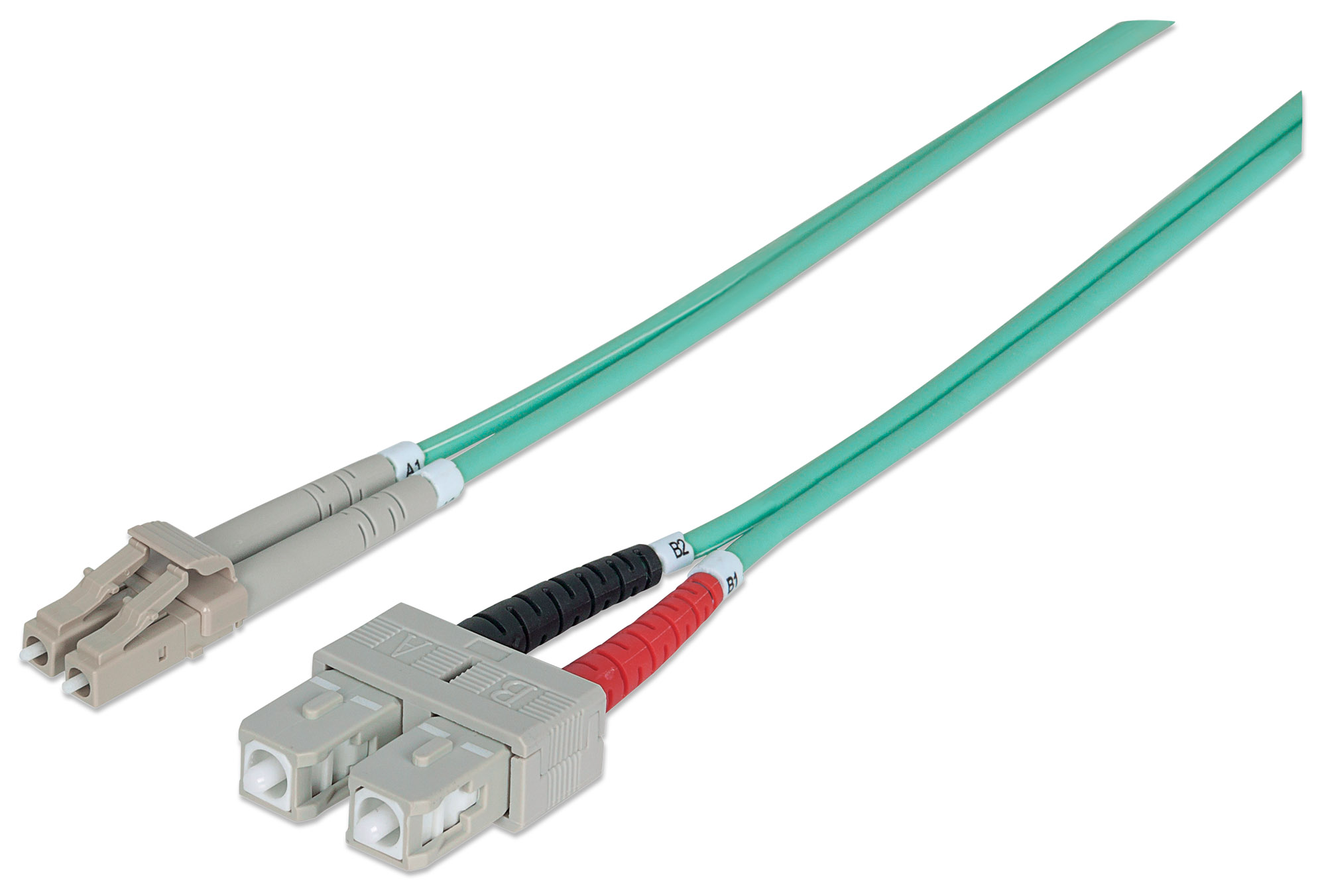 Intellinet Fiber Optic Patch Cable, Duplex, Multimode (750158)