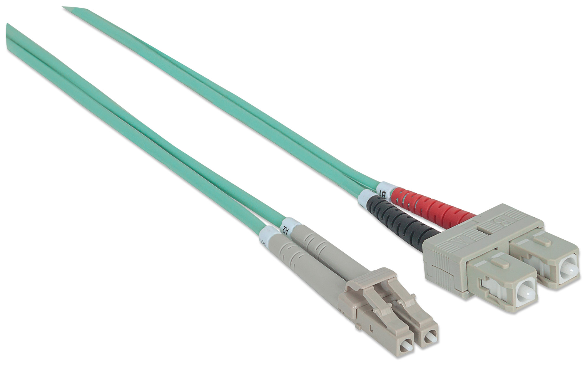 Intellinet Fiber Optic Patch Cable, Duplex, Multimode (750158)