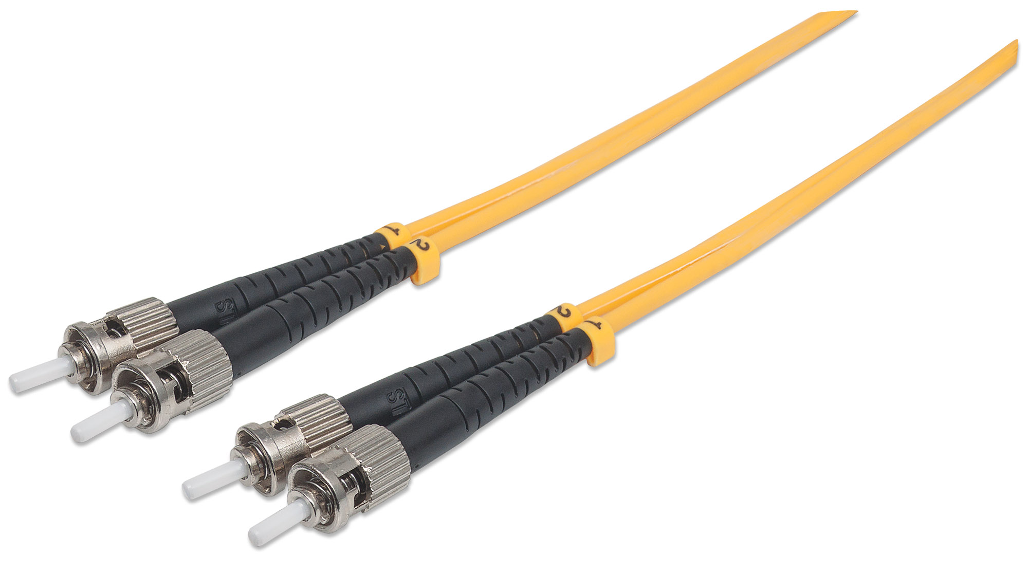 Intellinet Fiber Optic Patch Cable, Duplex, Single-Mode (751285)