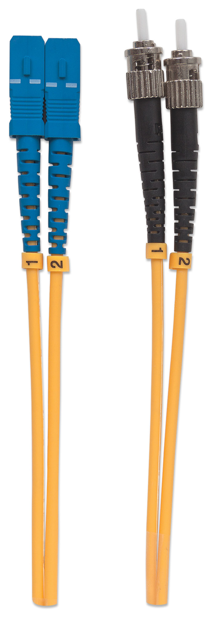 Intellinet Fiber Optic Patch Cable, Duplex, Single-Mode (751322)