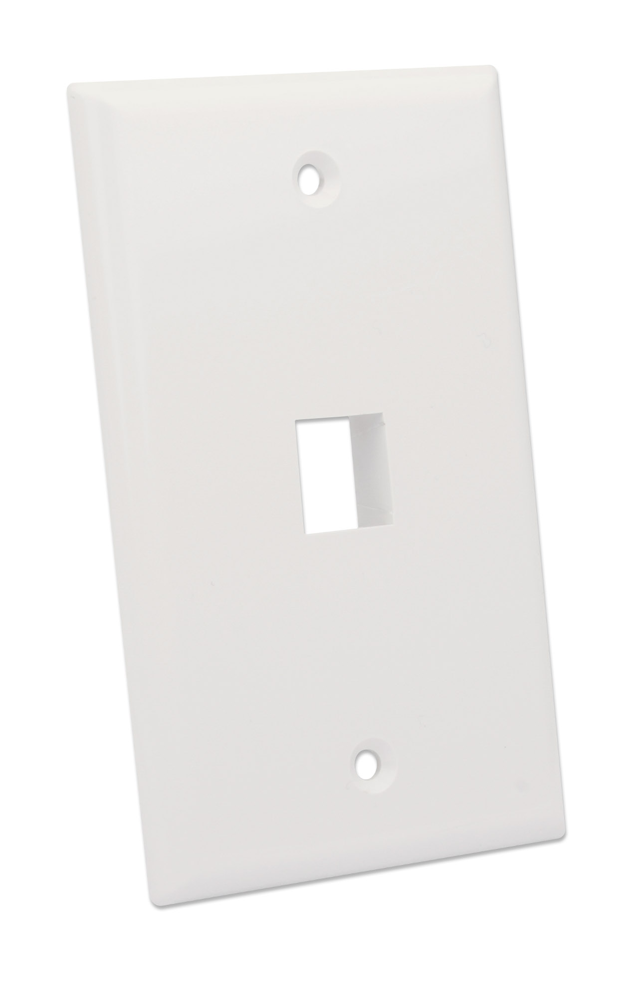 Intellinet 1-Outlet Keystone Wall Plate (772464)
