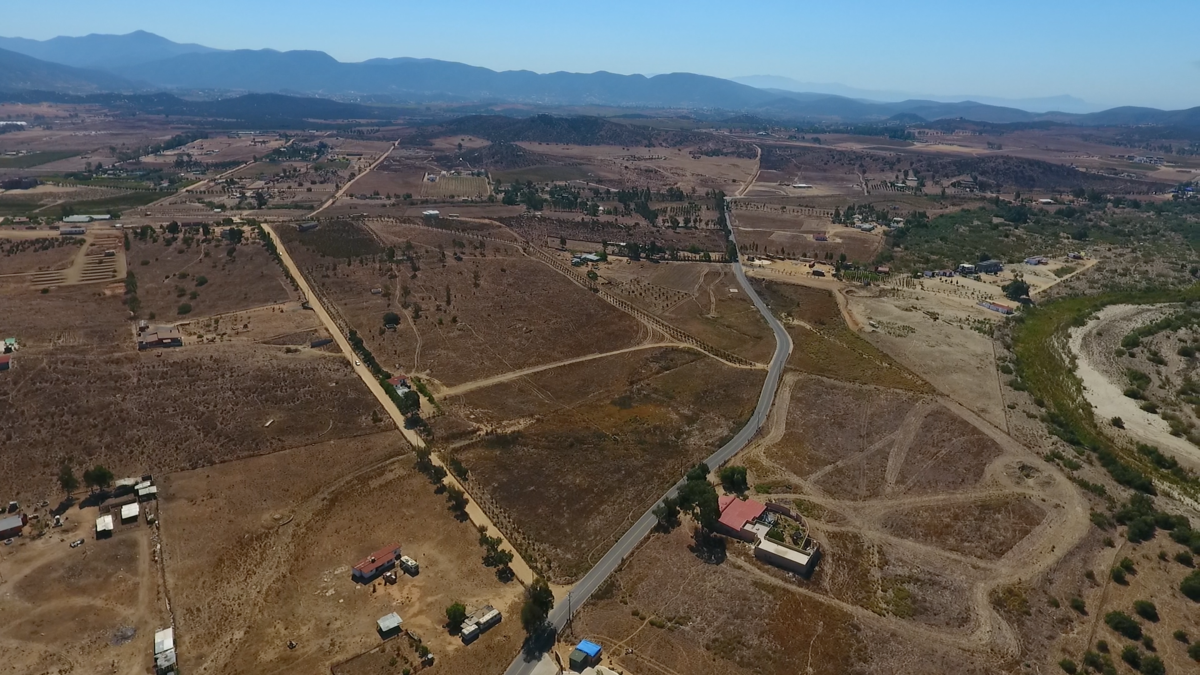 EXCLUSIVAS 6.7 HECTAREAS FRENTE A CARRETERA EN VALLE DE GUADALUPE