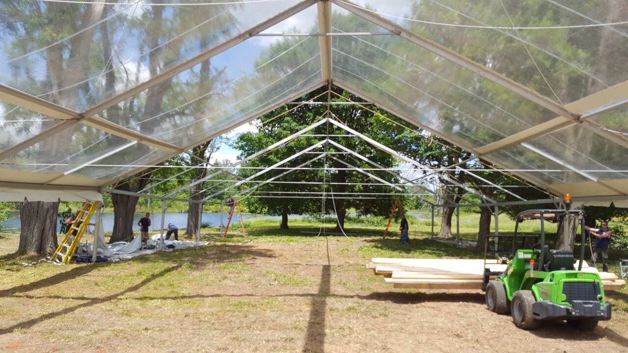 Clear Top Tent Rental for Weddings & Events | Mutton Party and Tent Rental