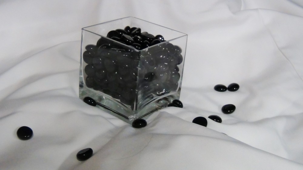 1 lb Flattened Marbles | Mutton Party and Tent Rental