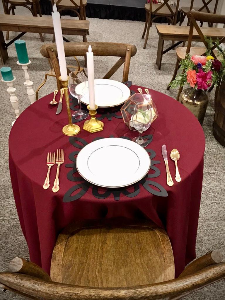 30"x30” Round Table | Mutton Party and Tent Rental