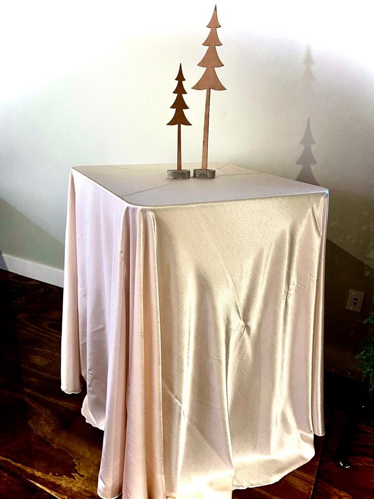 30"x42” Square Cocktail Table | Mutton Party and Tent Rental