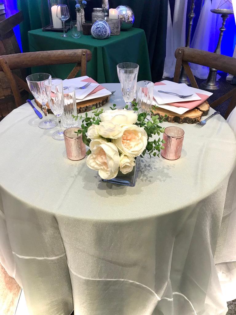 36"x30” Round Table | Mutton Party and Tent Rental