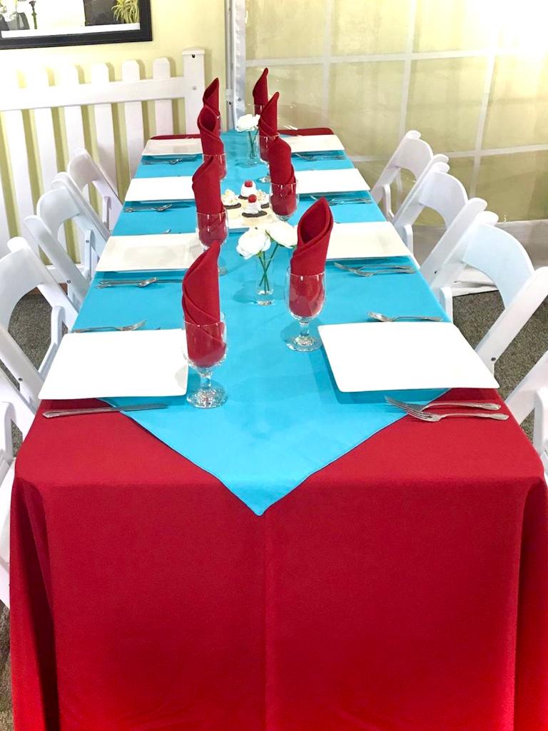 8’ Banquet Table | Mutton Party and Tent Rental