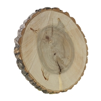 Nora Poplar Wood Base 8” - 10” | Mutton Party and Tent Rental