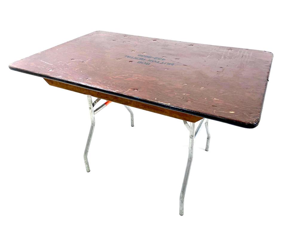 4’ Banquet Table | Mutton Party and Tent Rental