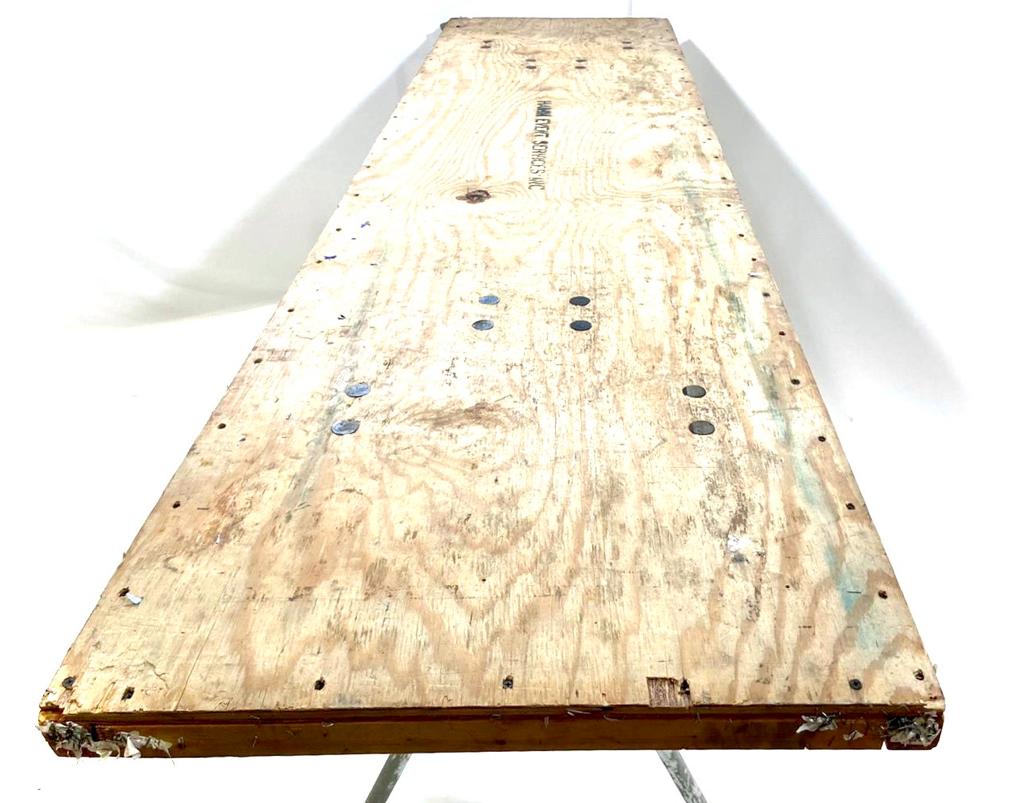 8’x24” Unfinished Tradeshow Table | Mutton Party and Tent Rental