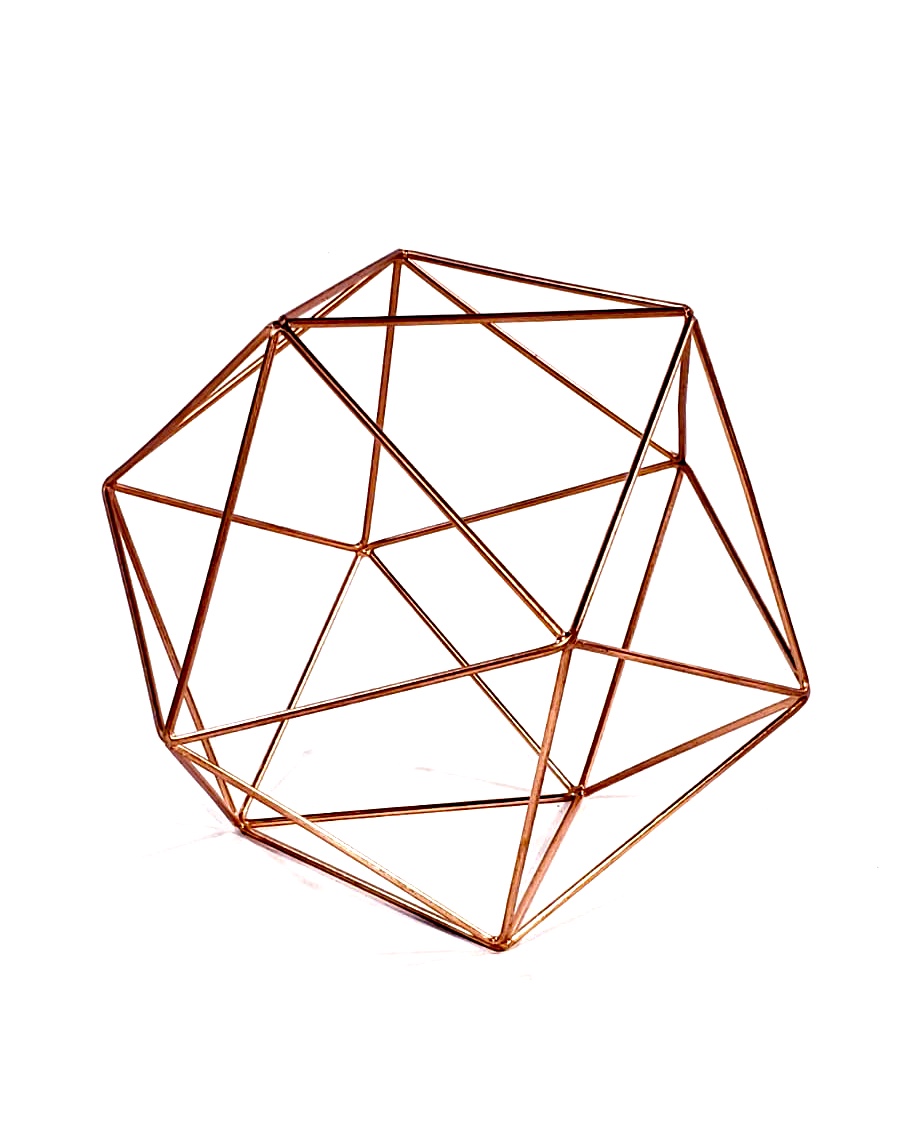 Maverick Geometric Large Copper Wire | Mutton Party and Tent Rental