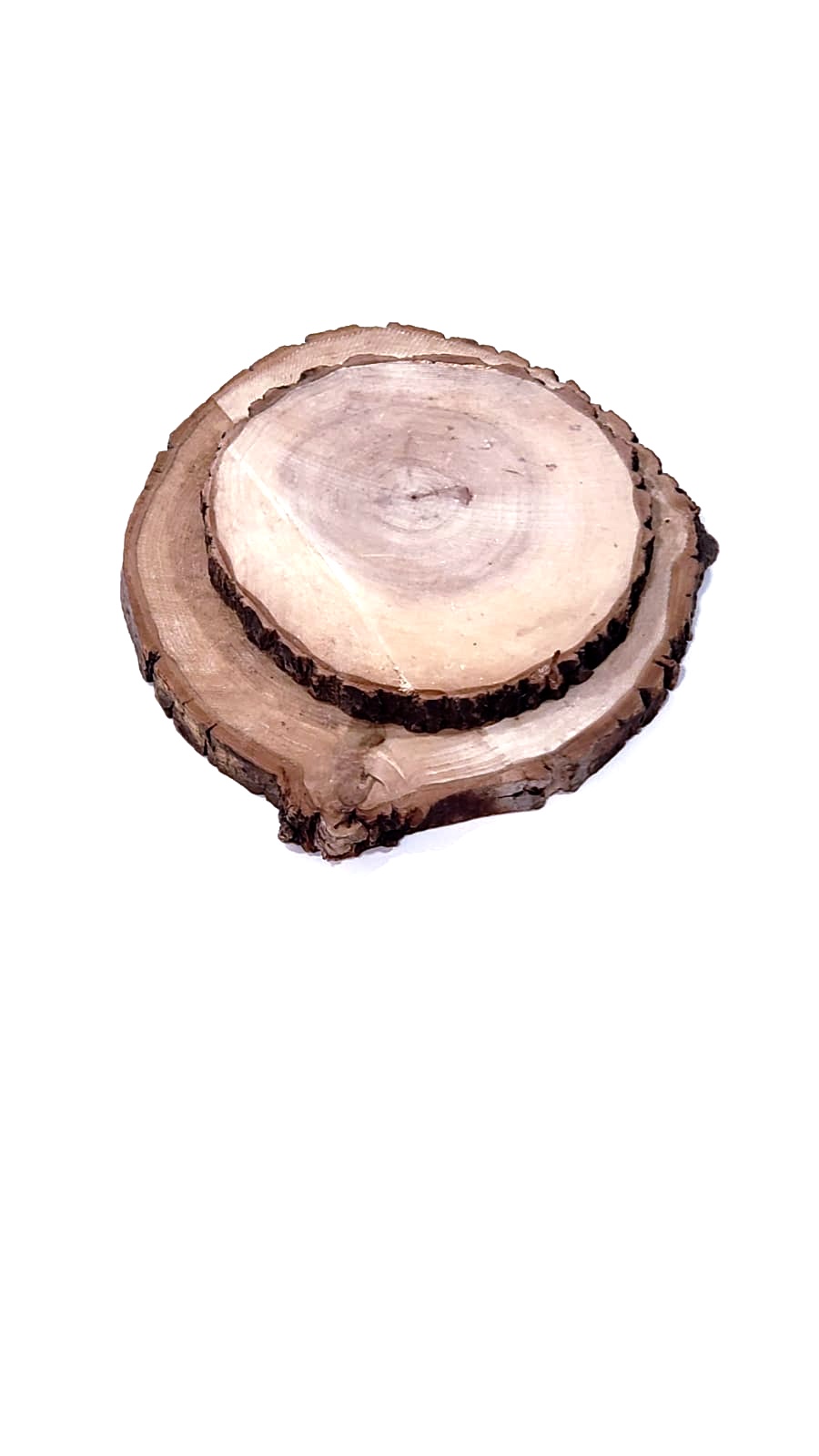 Nora Poplar Wood Base 11” - 13” | Mutton Party and Tent Rental