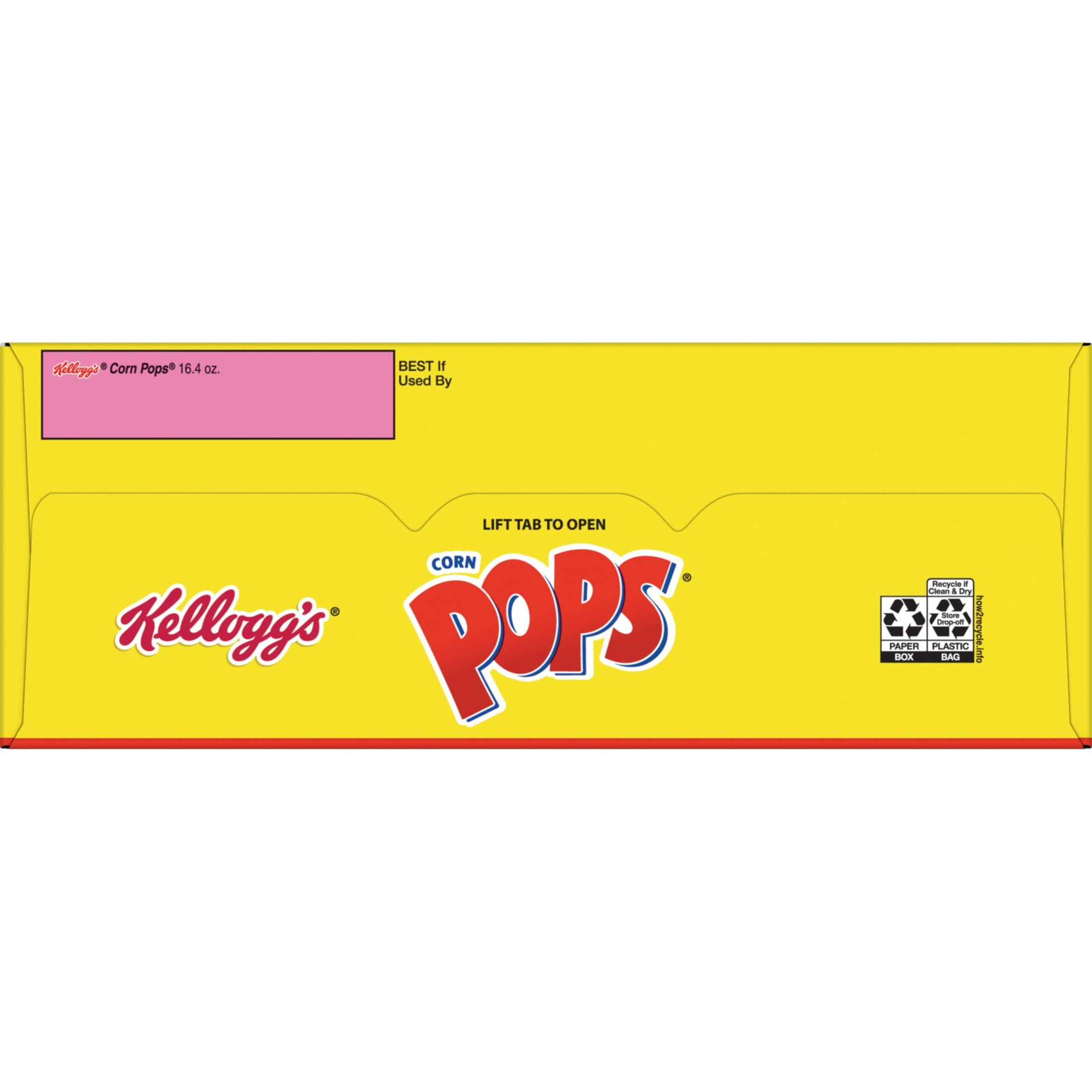 Kellogg’s Corn Pops Breakfast Cereal, Kids Cereal, Family Breakfast ...