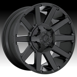Fuel Wheels Contra D437 - Satin Black Rim Wheel Size 20x10 ...