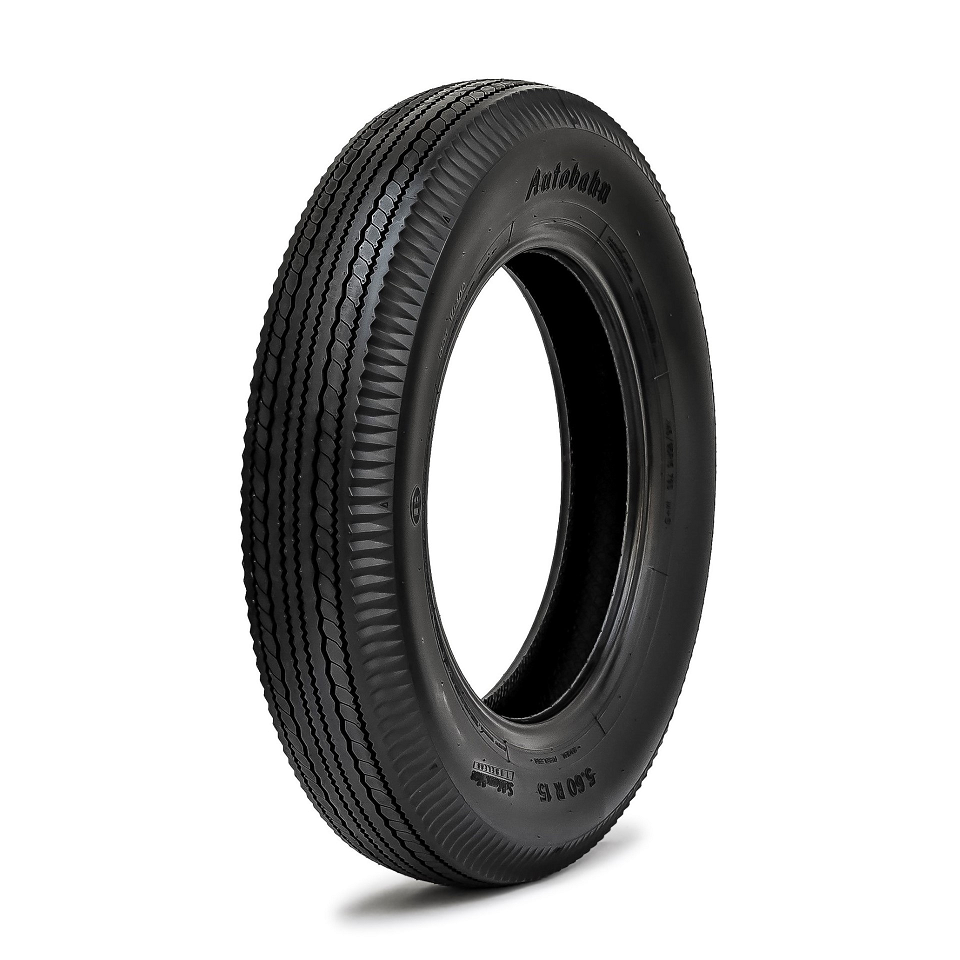 Autobahn Antique Tires R (Bias Look Radial) Tire Antique Tire Size 640-15 - Performance Plus Tire