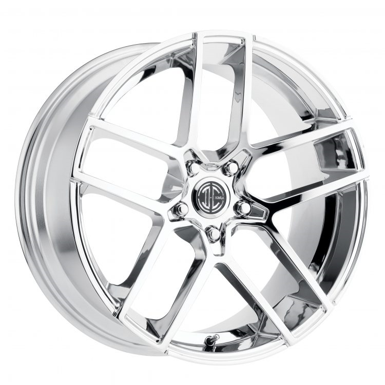 2Crave Wheels Number 54 - Chrome Rim - Performance Plus Tire
