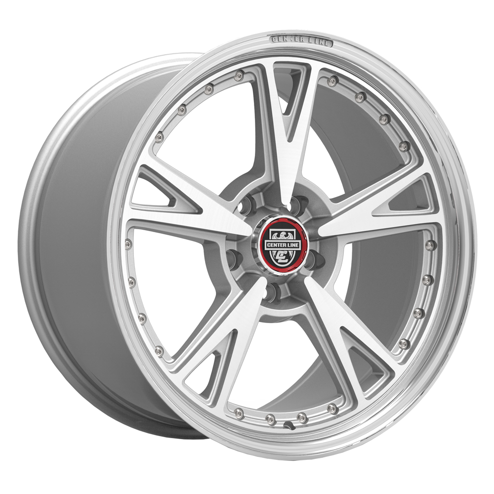 632MS MM3 - Gloss Silver with Machined Face Rim by Centerline Wheels ...