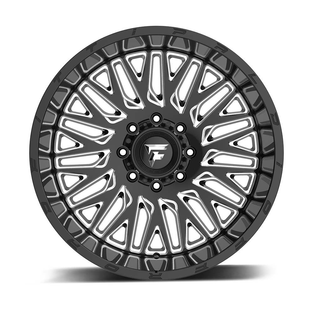 Fittipaldi Wheels FTC07 - Black Milled Rim Wheel Size 26x12 ...