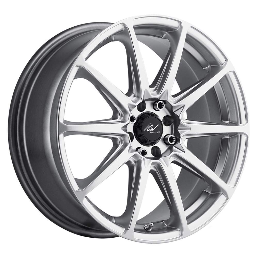ICW Racing Wheels 215H Banshee - Hyper Silver Rim Wheel Size 17x7.5 ...