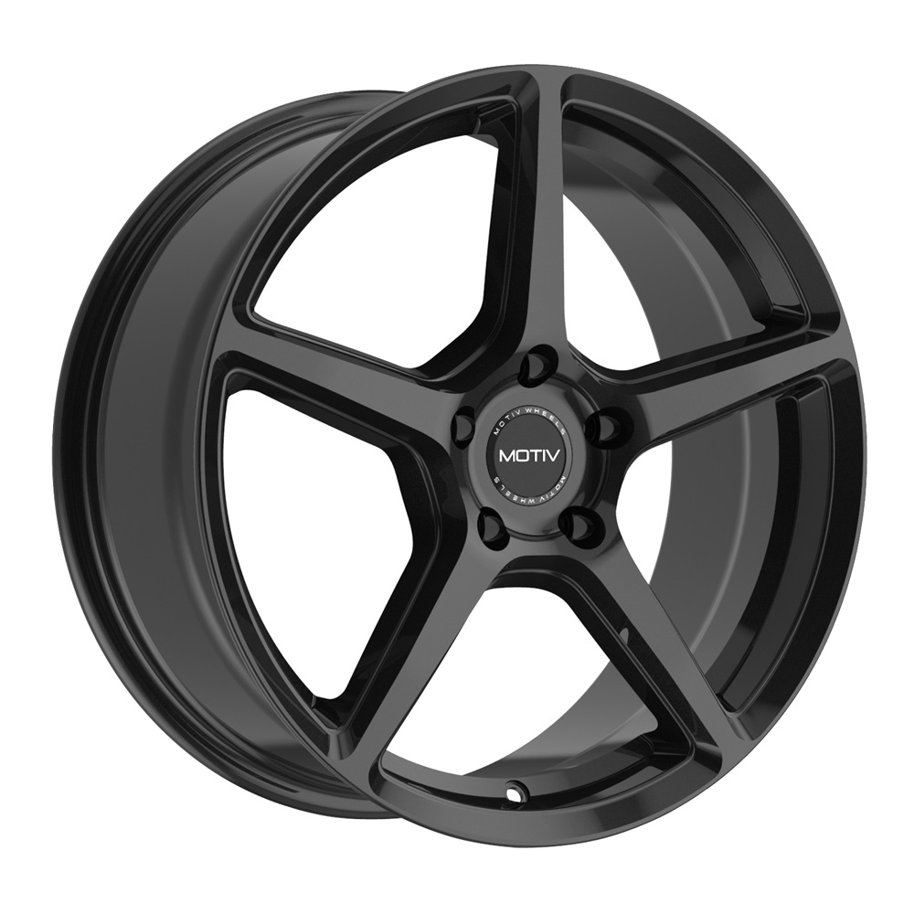 Motiv Wheels 433B Blade - Gloss Black Rim Wheel Size 18x7.5 ...