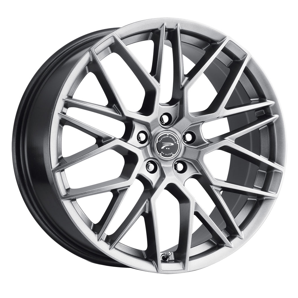 Platinum Wheels 459G Retribution - Bright Graphite w/Clear Coat Rim ...