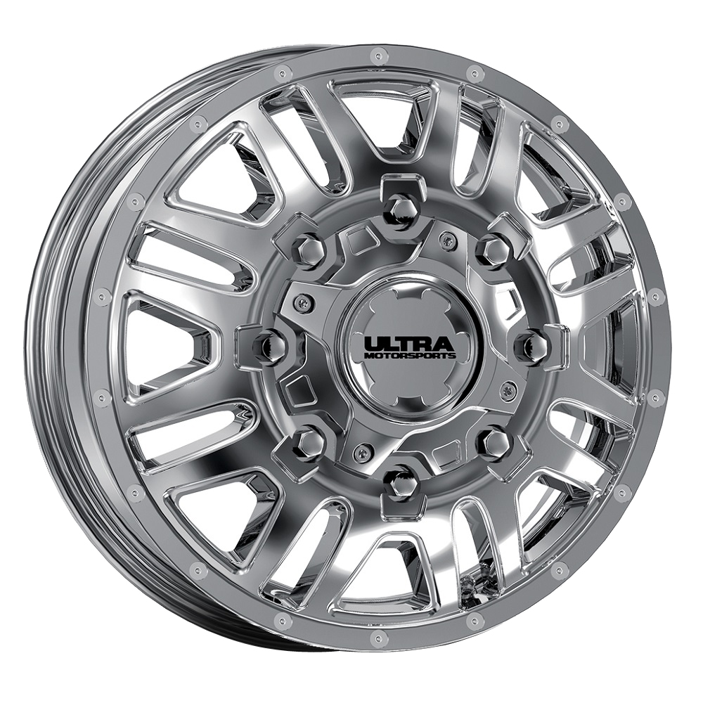 Ultra Wheels 003 Hunter Truck Dually Front - Chrome Rim - Performance ...
