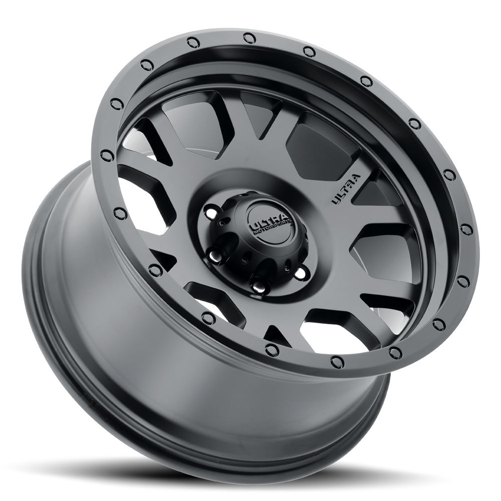 Ultra Wheels 113 The Boss - Satin Black Rim - Performance Plus Tire