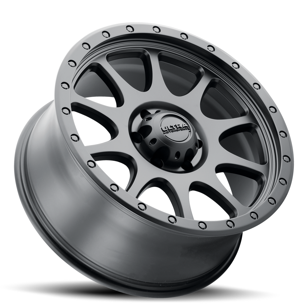 Ultra Wheels 115 The General - Satin Black Rim Wheel Size 20x9 ...