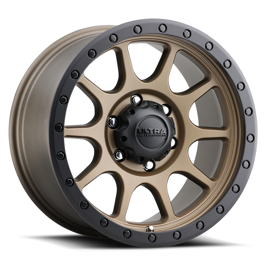 Ultra Wheels 115 The General - Satin Bronze w/Satin Black Lip Rim ...