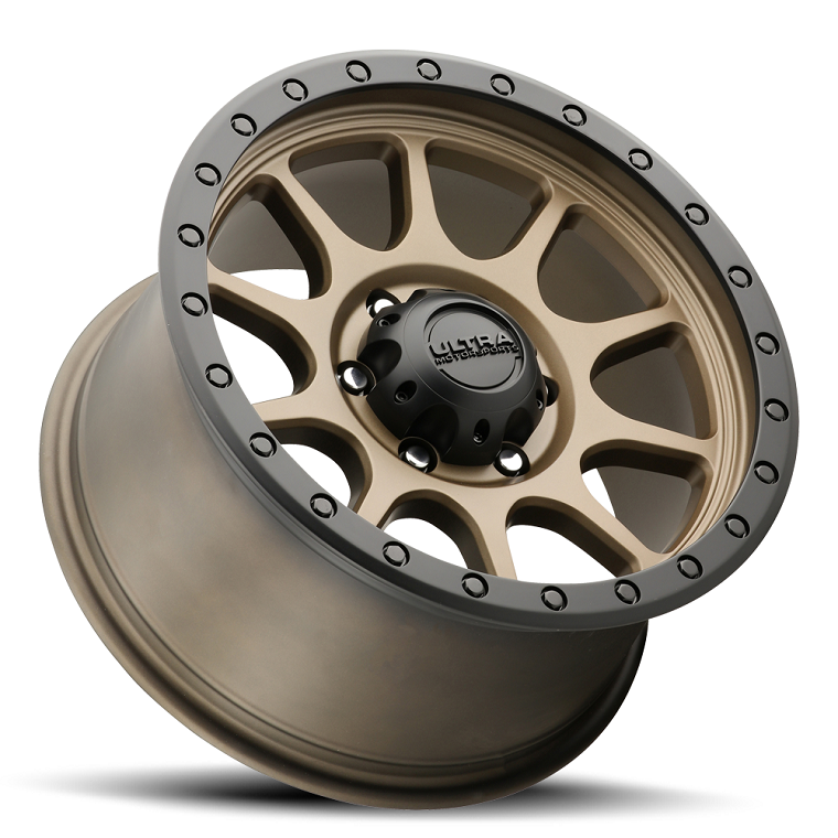 Ultra Wheels 115 The General - Satin Bronze w/Satin Black Lip Rim ...