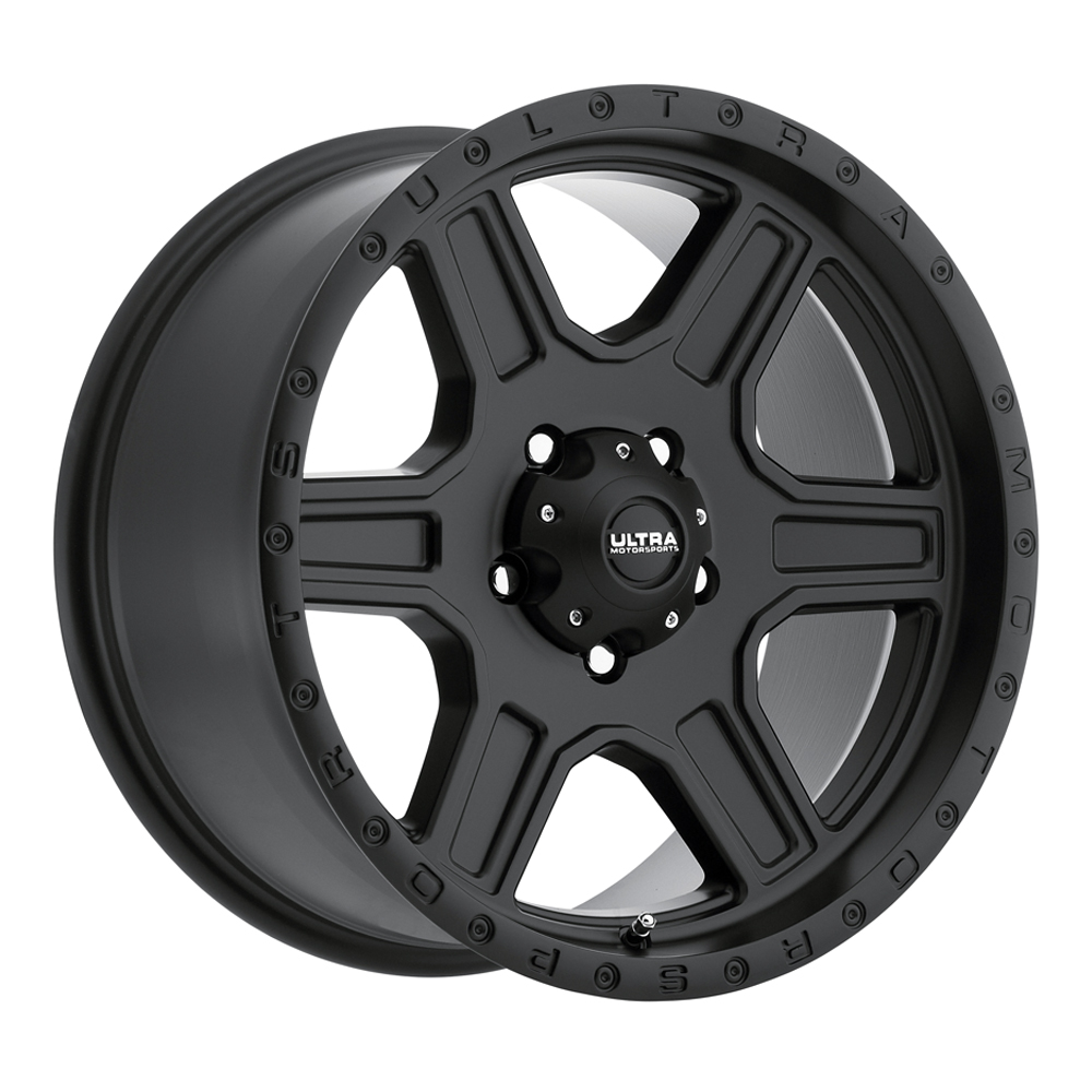 176 Vagabond - Satin Black w/ Satin Clear Coat Rim by Ultra Wheels ...