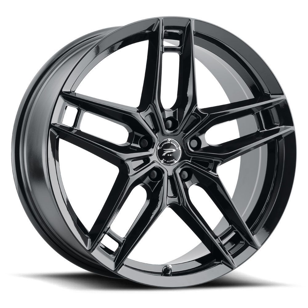 464 Lotus - Gloss Black Rim by Ultra Wheels Wheel Size 17x8 ...