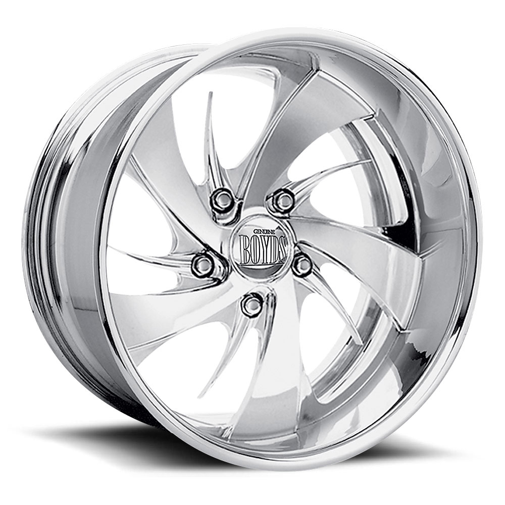 Boyd Coddington Wheels Harm - Polished Rim Wheel Size 17x11 ...