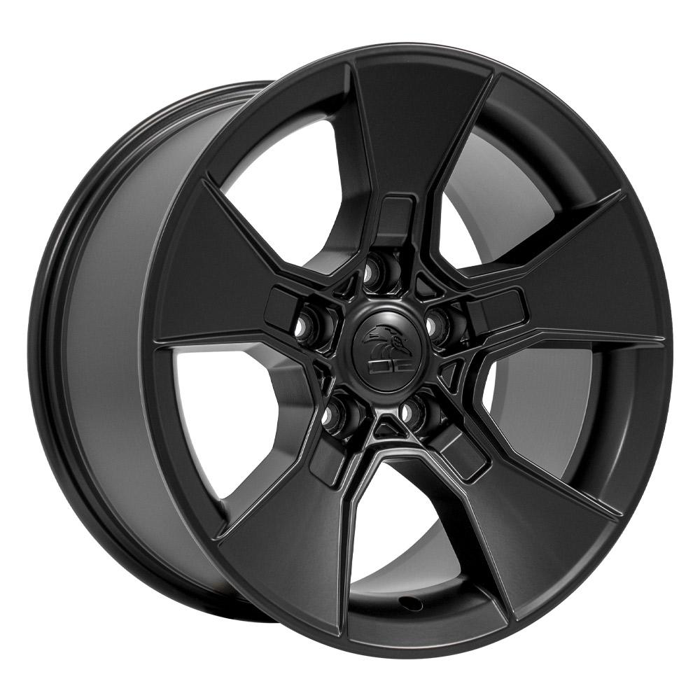 Defiant Wheels DF02 - Satin Black Rim - Performance Plus Tire