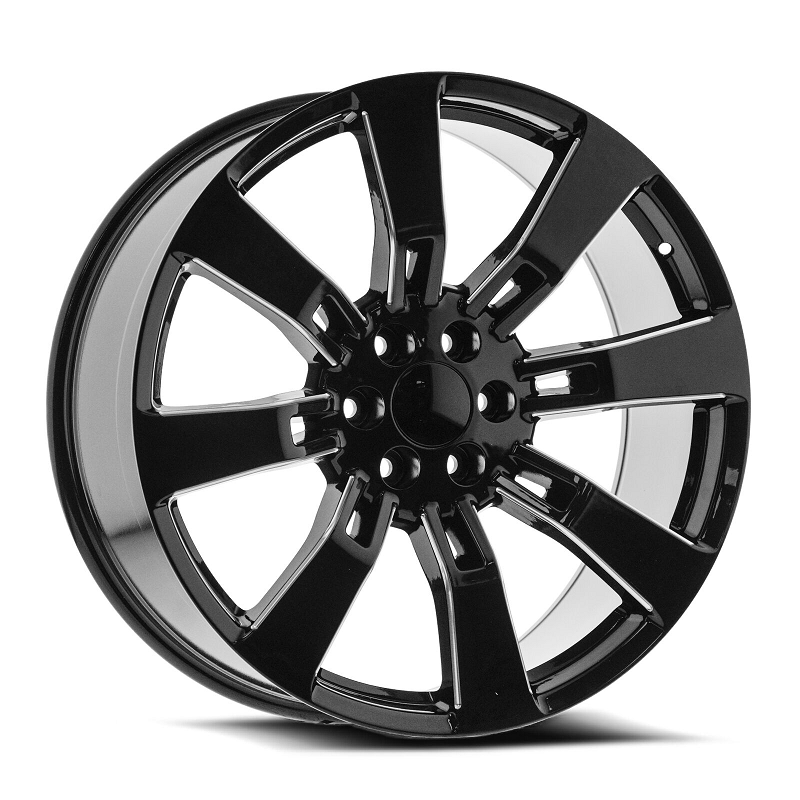 O.E. Revolution Wheels G-02 - Gloss Black Milled Rim - Performance Plus ...