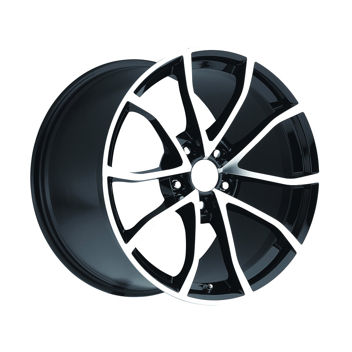 FR 25 C6 Cup Corvette - Black Machine Face by Factory Reproductions ...