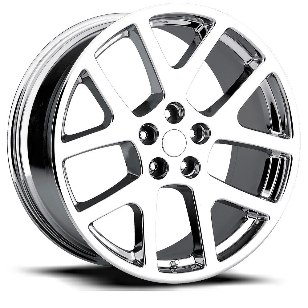 Factory Reproductions Wheels FR 64 Jeep Viper - Chrome Rim Wheel Size ...