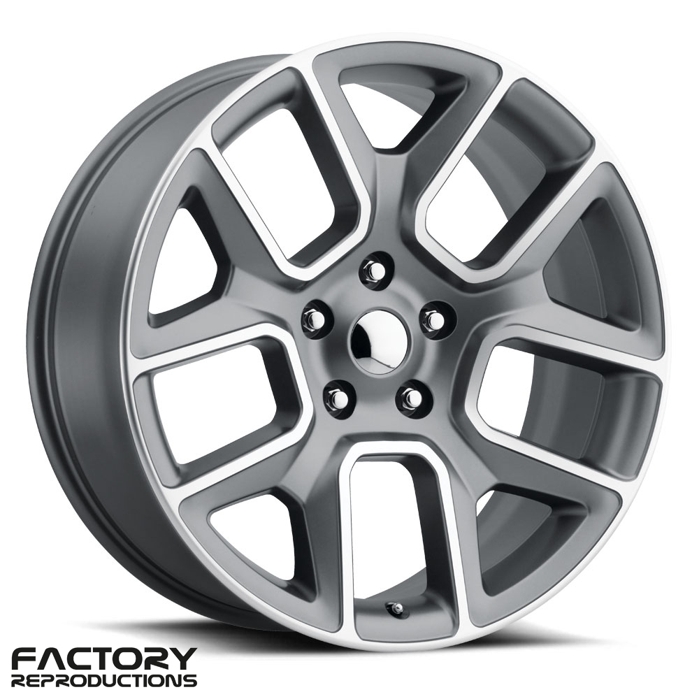 Factory Reproductions Wheels FR 76 19 Ram1500 - Satin Grey/Machined ...