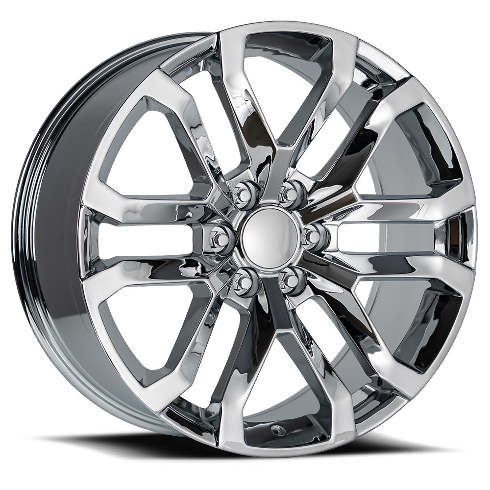 FACTORY REPRODUCTIONS FR95 2019 Denali 22X9 6x5.5 Offset 24 Chrome (Qty ...
