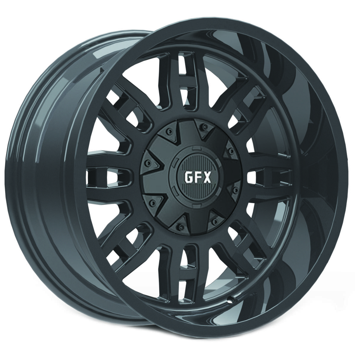 TR-17 - Matte Black Rim by G-FX Wheels Wheel Size 17x8.5 - Performance ...