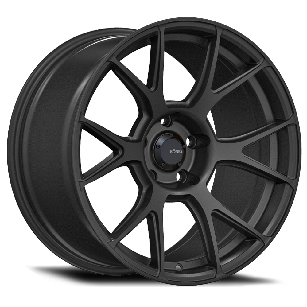 Konig Wheels Ampliform - Dark Metallic Graphite Rim Wheel Size 17x9 ...
