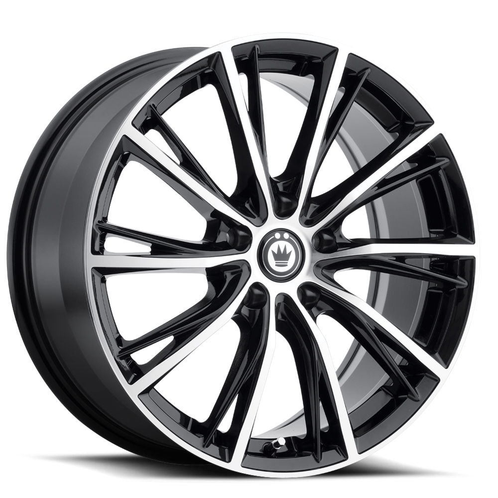 Konig Wheels Impression - Gloss Black w/Machined Face Rim Wheel Size ...