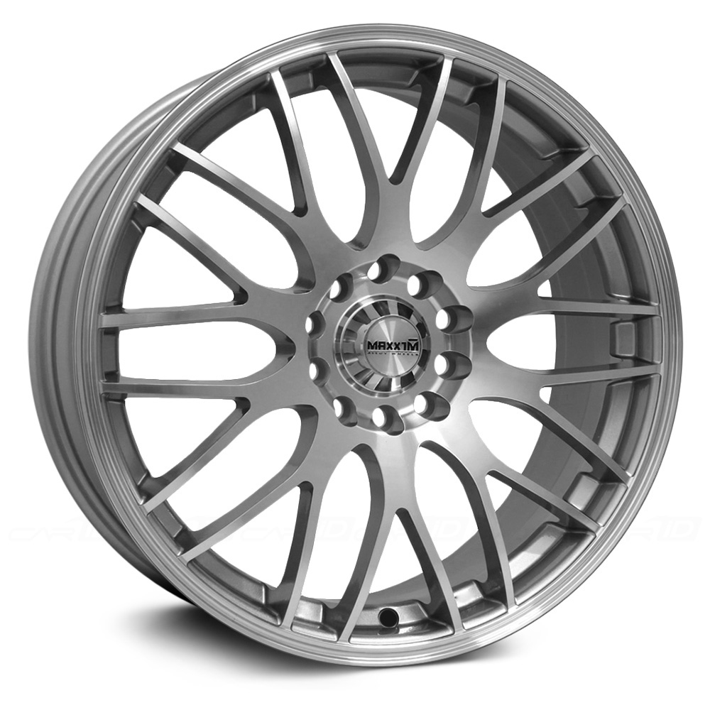 Maxxim Wheels Maze - Silver/Machine Face Rim Wheel Size 15x6.5 ...
