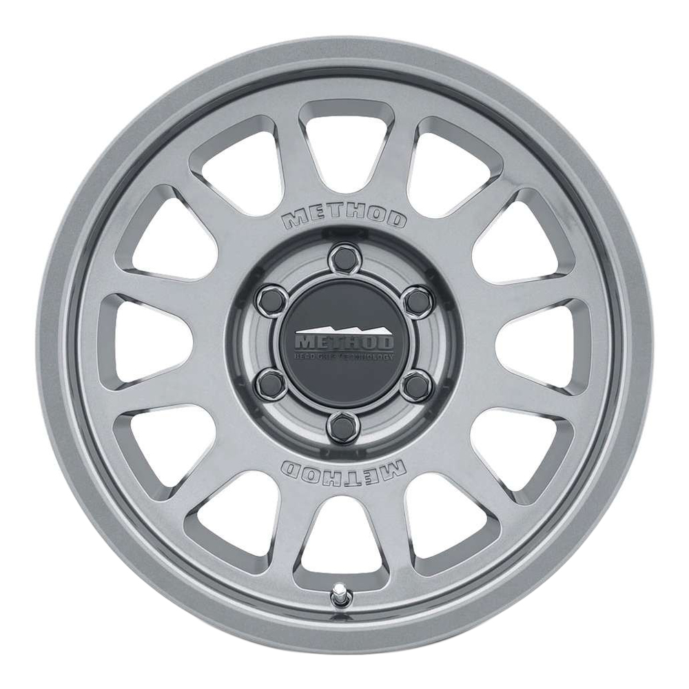 Method Wheels 703 Trail - Gloss Titanium Rim - Performance Plus Tire
